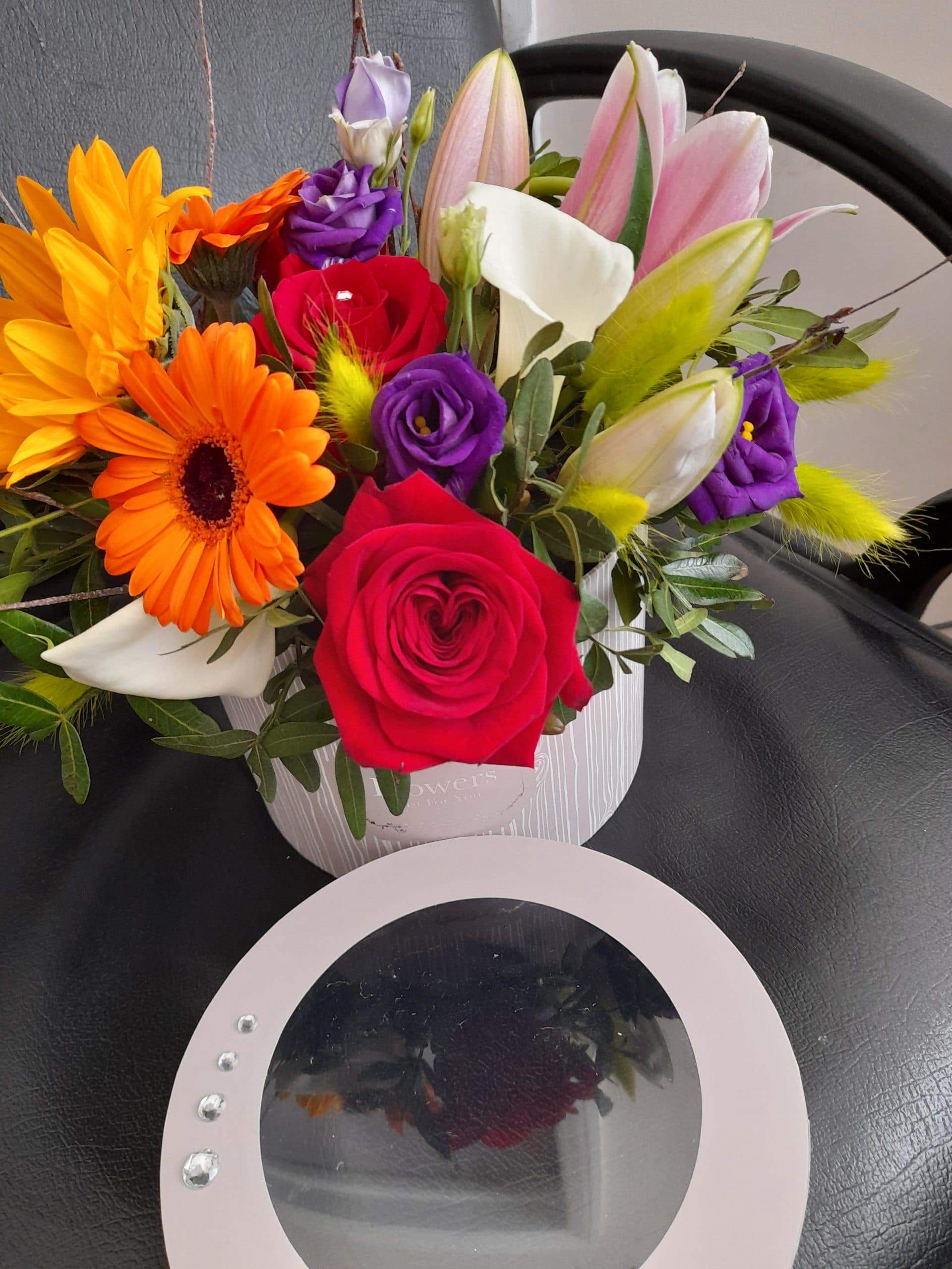 Fresh Flower Display for your lovely mum • Sidcup Flowers Kim-e-Fleurs